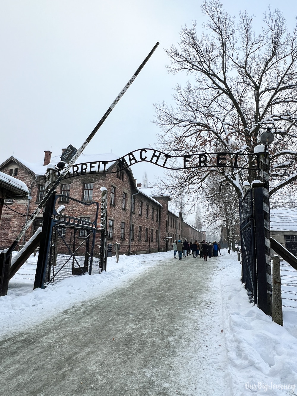 Visiting Auschwitz in Winter | What to Expect - OurBigJourney - Travel ...